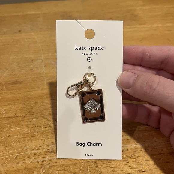 kate spade | Accessories | Playing Card Bag Charm Keychain Kate Spade ...